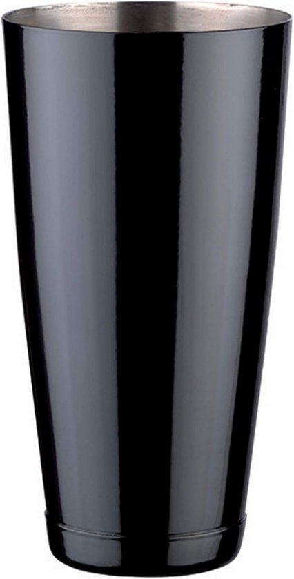 Professionele Boston Shaker Zwart Glans 900ml - Cocktail Shaker ...
