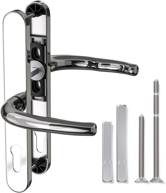 Gepolijst RVS UPVC Deurklink Hendel - Geschikt voor Kozijnen met 92mm ...