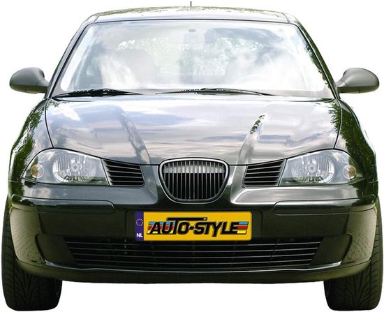 Grille zonder Logo voor Seat Ibiza/Cordoba 6L 2002-2008 met Zwarte Rand ...