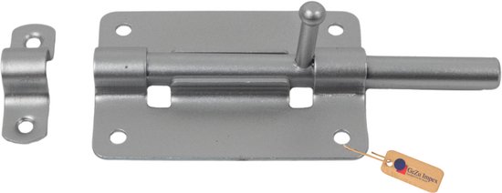 GEZU IMPEX Deurgrendel Gegalvaniseerd Set van 6 80 x 55 mm boutgrendel ...
