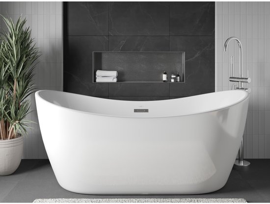 Mexen X-Wall-NR nisplank zonder kraag 90 x 30 , inox - 1911903010 | bol