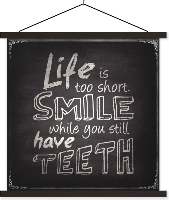 Quotes - Life is too short smile while you still have teeth - Spreuken ...
