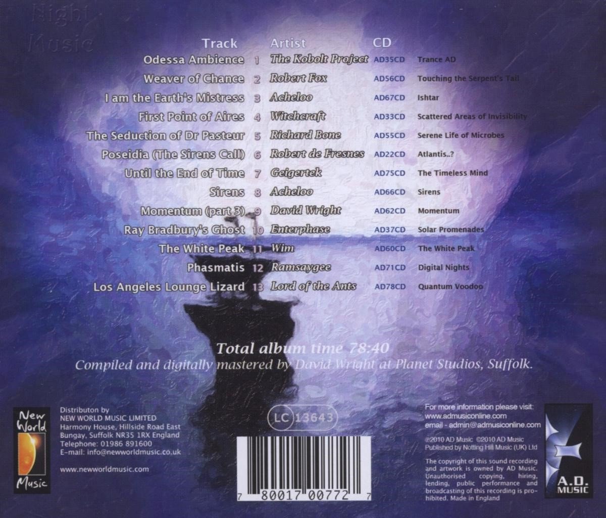 Various Artists - Night Music (CD), various artists | CD (album ...