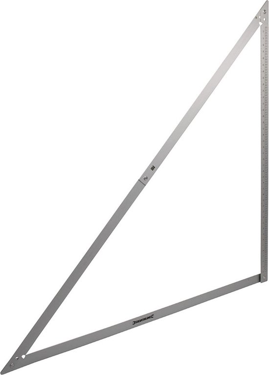 Silverline Opvouwbare winkelhaak 1200 mm | bol.com