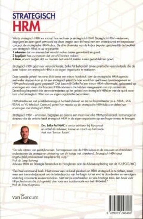 Strategisch HRM | 9789023248460 | Eelke Pol | Boeken | bol