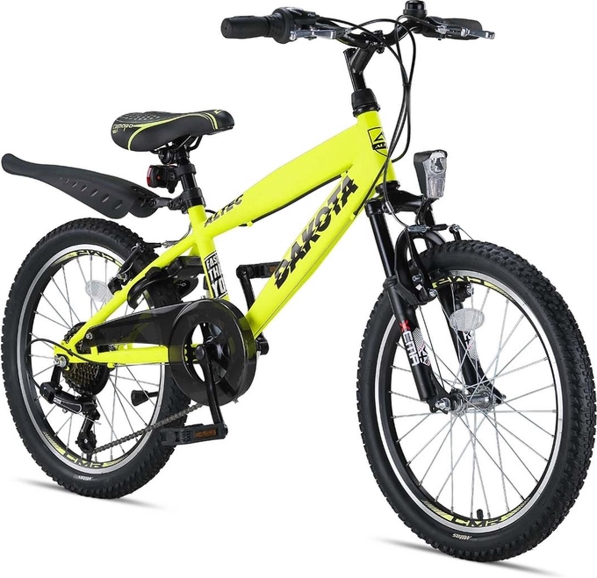 Vélo Altec Dakota pour Garçons 20 pouces - Neon Lime | bol.com