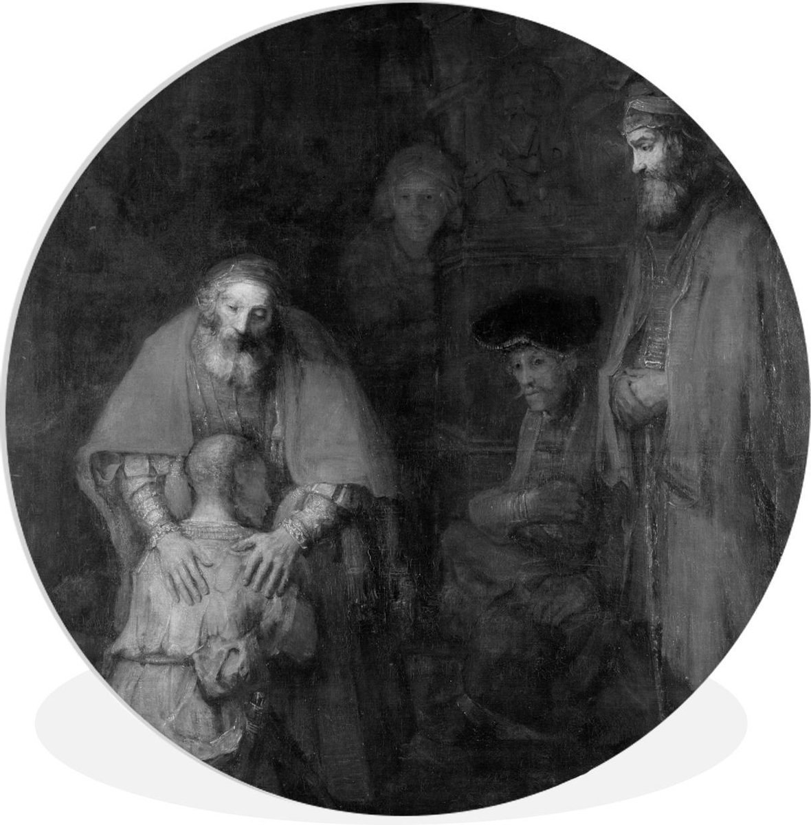 Wall Circle - Wall Circle Inside - Retour du fils prodigue - Peinture ...