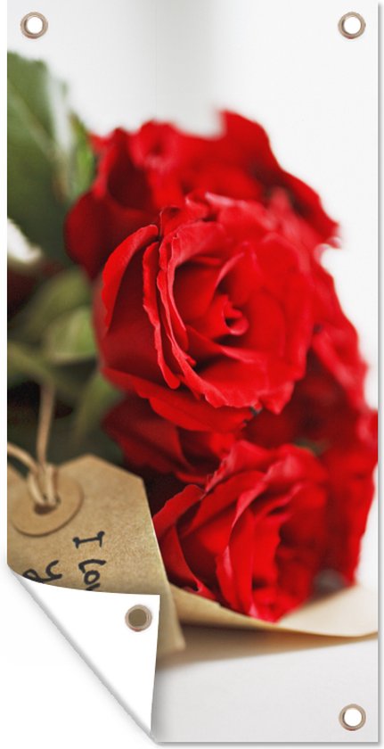 Décoration murale d'extérieur Roses rouges pour la Saint Valentin ...