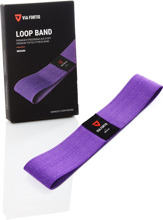 Stoff Loop Band MEDIUM Purple | bol.com