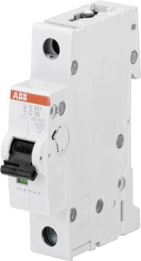 ABB 2CDS251001R0064 S201-C6 Zekeringautomaat 1-fasig 1-polig 6 A 230 V | bol.com
