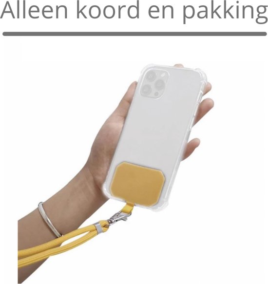 Universeel Telefoon Lanyard - Telefoonkoord - Verstelbare Afneembare ...