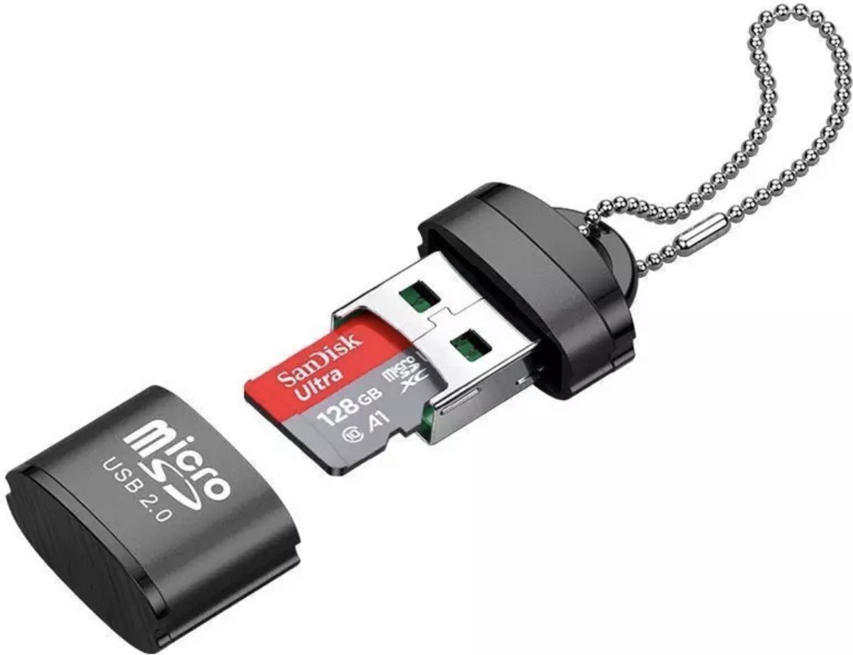 Computer Kaartlezer MINI Super Speed USB 2.0 Micro SD/SDXC TF adapter ...