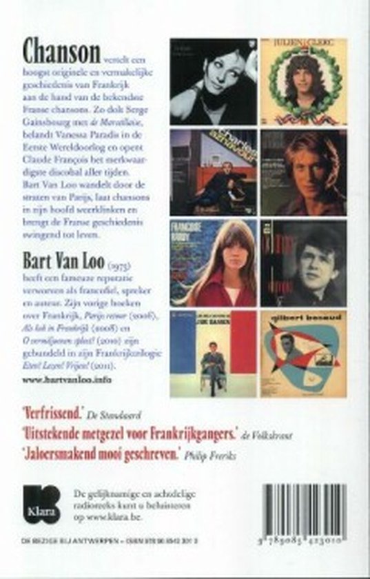 Chanson, Bart van Loo | 9789085423010 | Boeken | bol