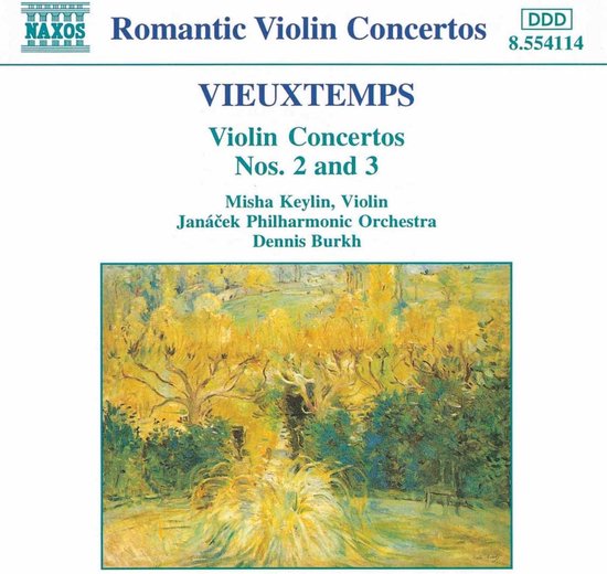 Misha Keylin, Janacek Philharmonic Orchestra, Dennis Burkh - Vieuxtemps ...