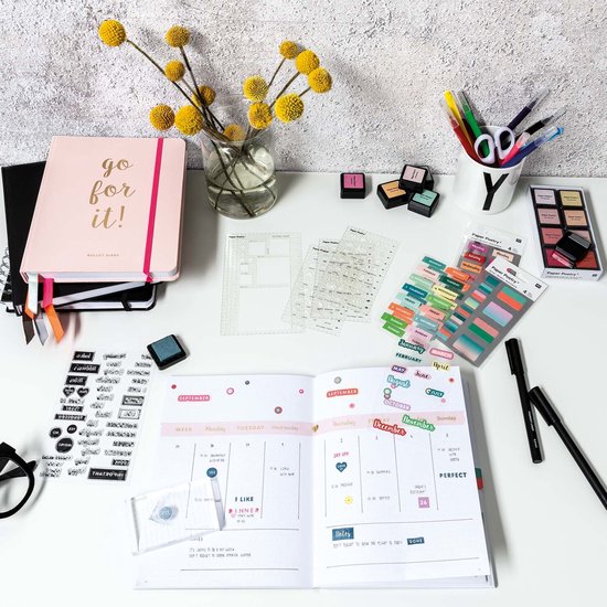 PAPER POETRY STICKERS "DAGEN VAN DE WEEK" GROEN 56 st. | bol