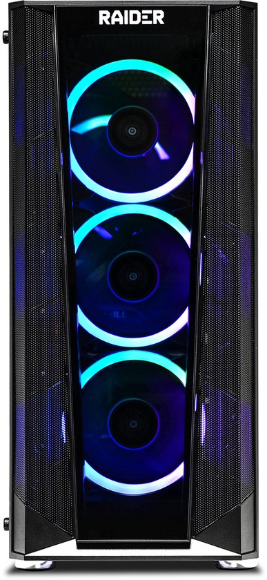 RAIDER CA4 ULTRA GAMING ATX PC Case - Behuizing met RGB | bol