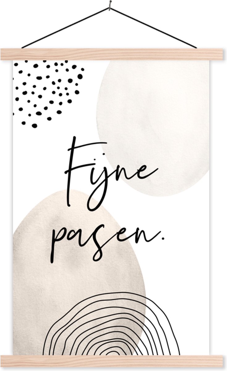 Spreuken - Fijne Pasen - Paasdecoratie - Quotes Aluminium | bol.com
