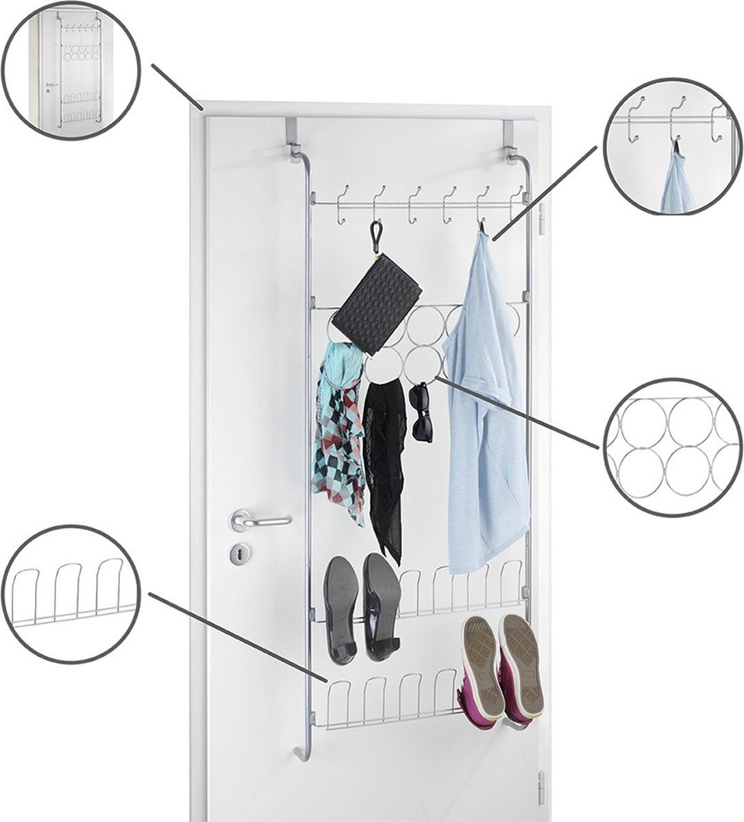 Wenko Deur Organizer Kledingrek& Schoenenrek | bol.com