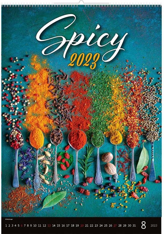 C139-23 Kalender 2023 Spicy | bol.com