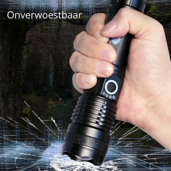 Luce Zaklamp Oplaadbaar | Oplaadbare LED Camping Lamp | Zaklampen Waterdicht | 5 Modi... | bol