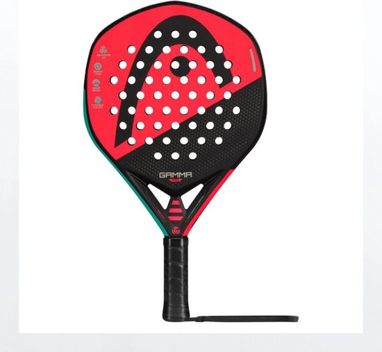 HEAD Gamma Pro - Padel racket - rond - groen - rood | bol.com