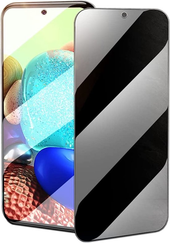 Tempered Glass Privacy Screenprotector Samsung Galaxy A40 | bol.com