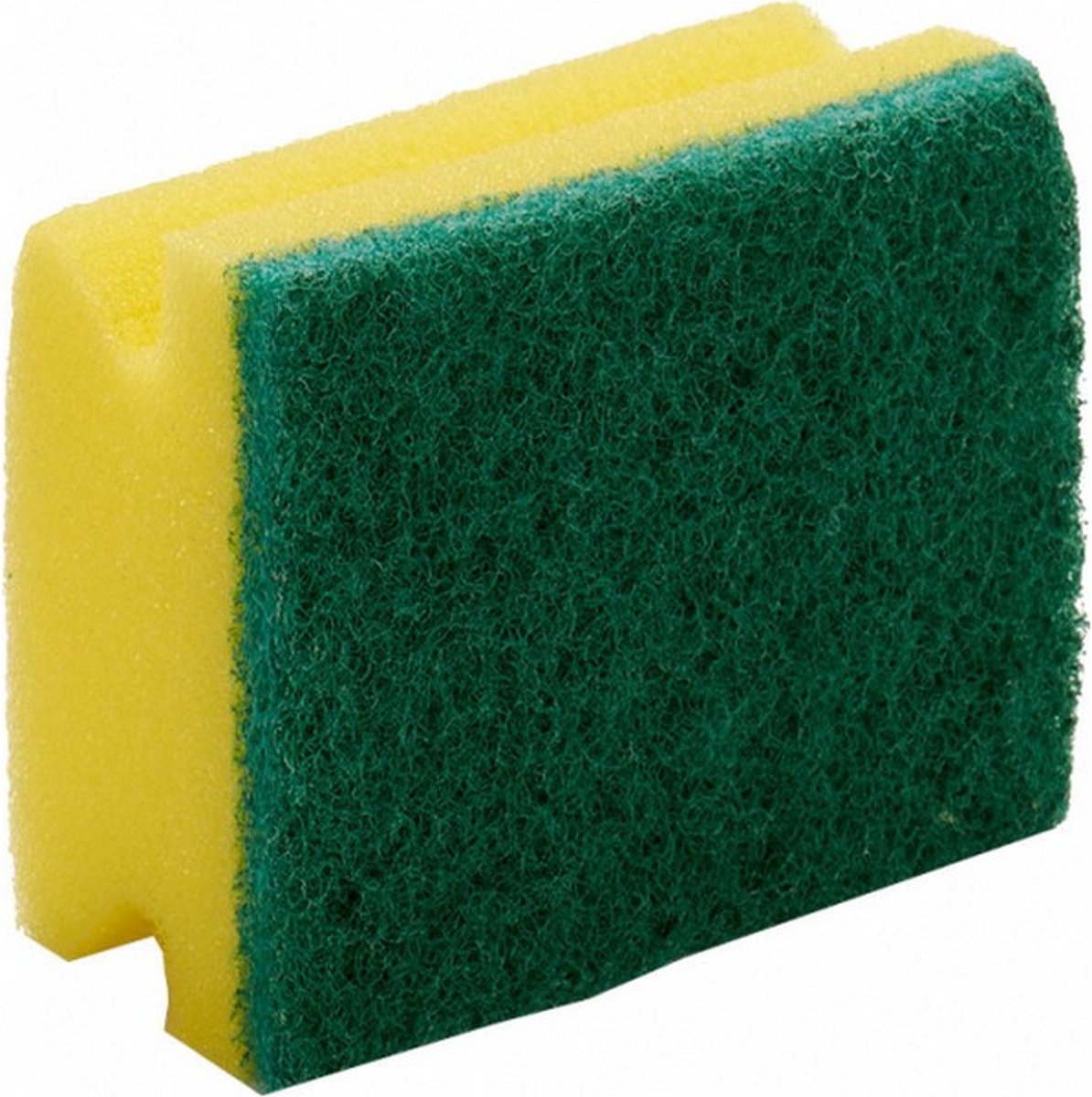 schuurspons 6,5 x 4 x 9 cm foam geel/groen | bol.com