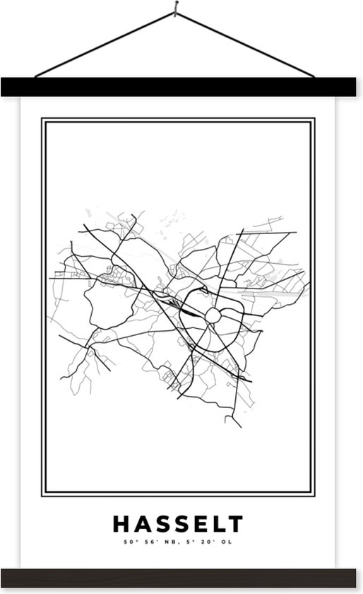 Porte-affiche avec affiche - Affiche scolaire - België - Hasselt - Plan ...