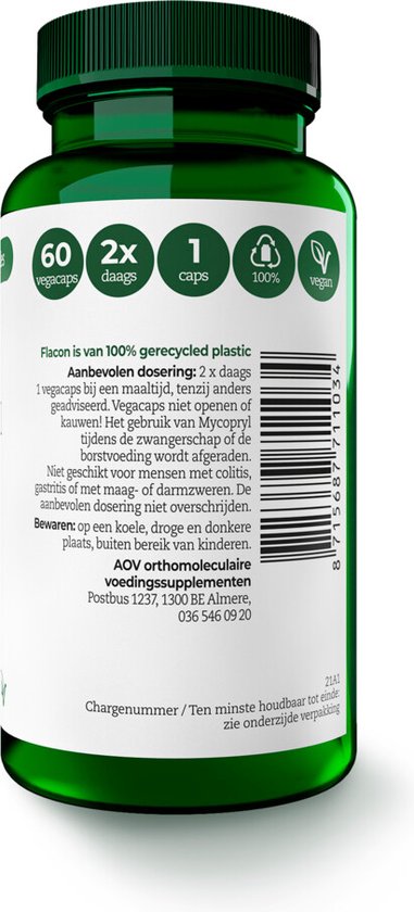 AOV 1103 Mycopryl - 60 vegacaps - Mineralen | bol.com