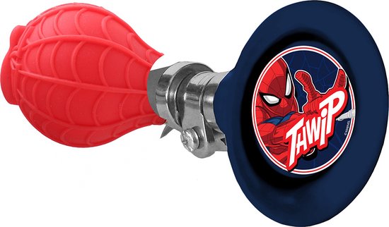 Marvel Fietstoeter Spider-man Jongens 14 Cm Staal Blauw/rood | bol