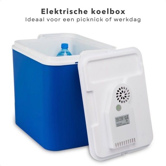 Cheqo® Elektrische Koelbox 12v - 10L - Autokoelbox - 12V Aansluiting ...