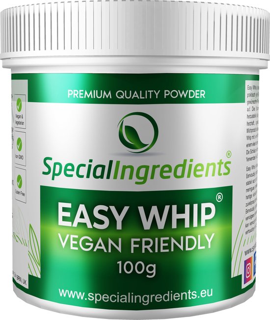 Easy Whip - 100 gram - Maak Veganistisch Culinair Schuim en Mousse ...