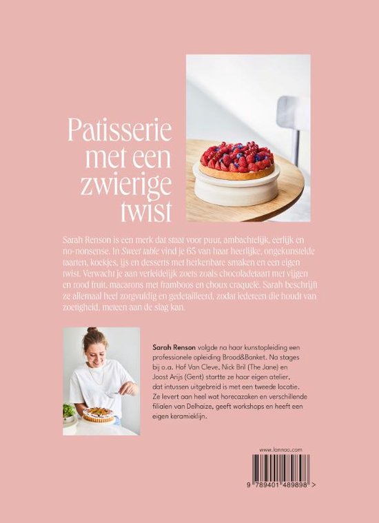Sweet table, Sarah Renson | 9789401489898 | Boeken | bol