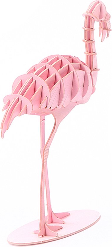 Cupuz 3D Cardboard Flamingo | bol