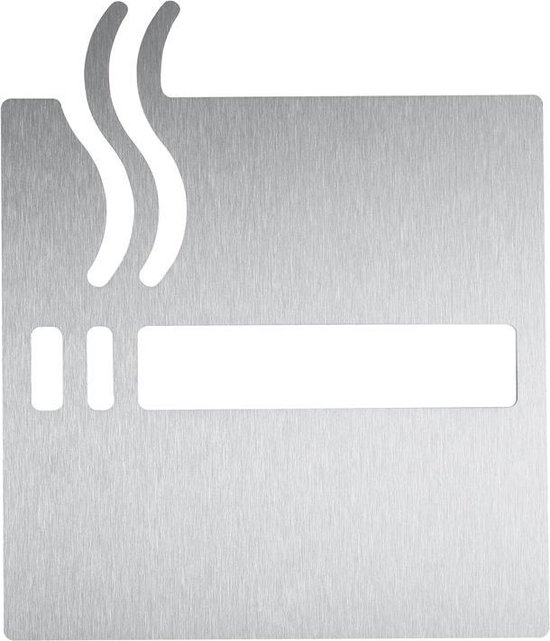 Wagner-EWAR RVS pictogram rookruimte AC450, in 2 varianten leverbaar ...