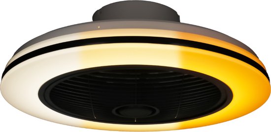 LED's Light - Plafondlamp met Ventilator - ø51cm - Plafondventilator ...