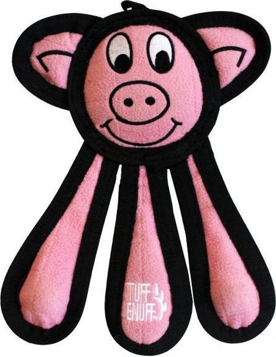 Tuff enuff dangles varken roze 34x20x4 cm | bol.com