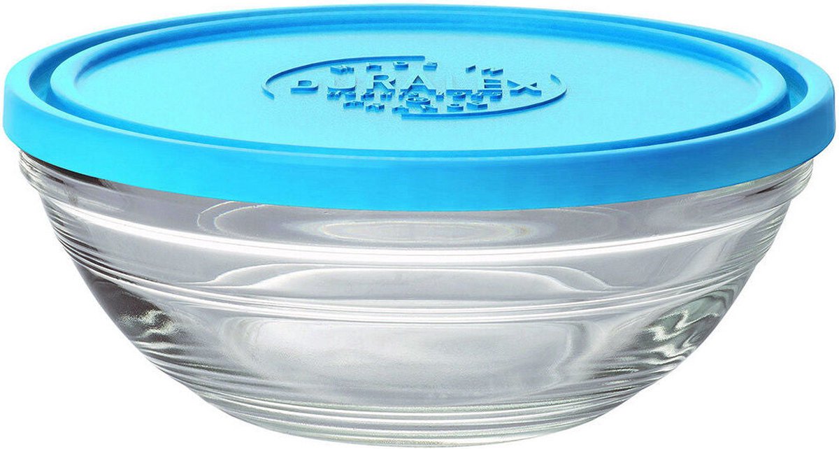 Hermetische Lunchtrommel Duralex Bol Red Freshbox Blauw (500 ml) | bol