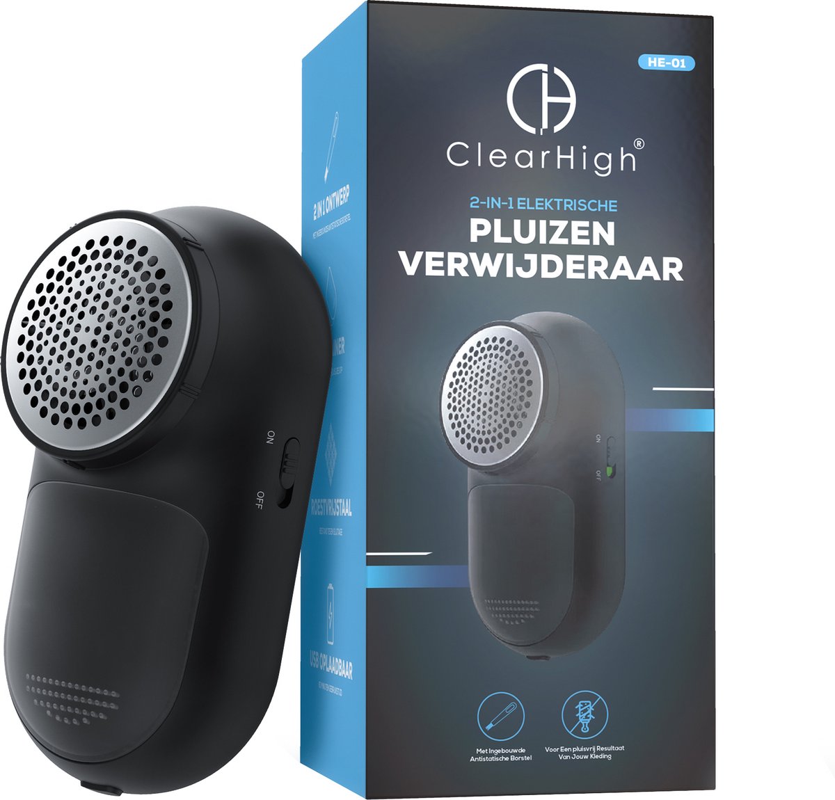 Clearhigh Pluizenverwijderaar Electrisch voor Kleding - Pluizentondeuse ...