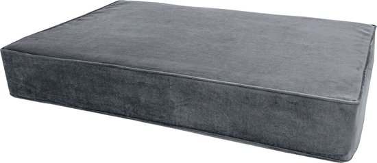 Madison - Orthopedisch kussen 80x55 Velvet grey M | bol.com