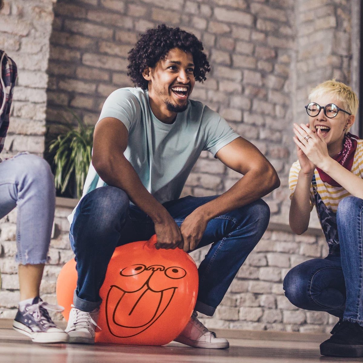 Gigantische Retro Space Hopper Skippyball voor volwassenen - 100kg met ...