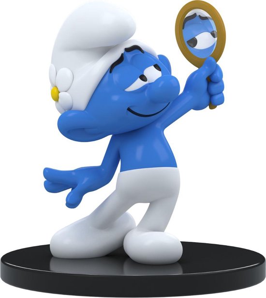 Blue Resin IJdele Smurf figuurtje verzamelitem - 12 cm - kunsthars ...