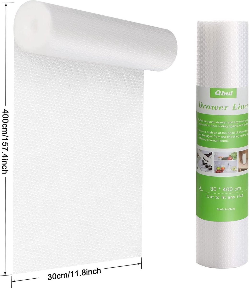 antislip ondertapijt -Zinaps lade mat 30 x 400 cm antislip mat laden ...