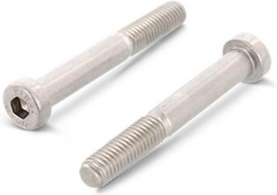 Inbusbout Din7984 Lage Ck M10X25Mm RVS A2 - 100 stuks | bol