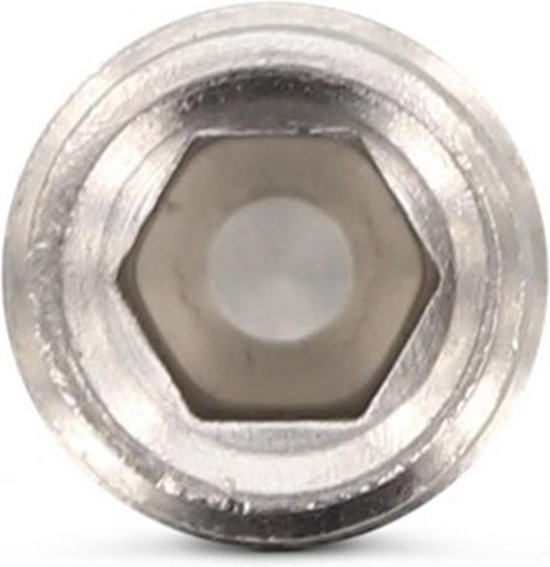 Stelschroef+Krater Din916 M4X16 Rvs A2 - 500 stuks | bol