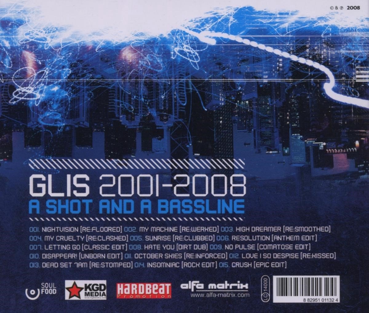 Glis - A Shot In The Bassline (CD), Glis | CD (album) | Muziek | bol.com