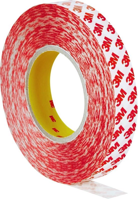 3M GPT-020F25 Dubbelzijdige tape Transparant (l x b) 50 m x 25 mm 1 stuk(s) | bol