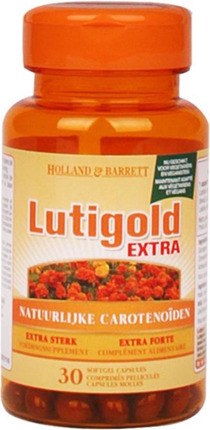 Lutigold Extra - Holland & Barrett - 30 Capsules - Supplementen | bol