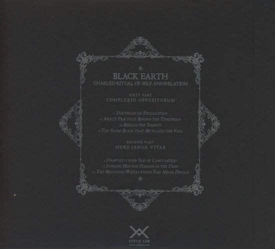 Black Earth - Gnarled Ritual Of Self Annihilation (CD), Black Earth ...