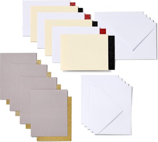 Cricut Insert Cards Glitz & Glam R20 (10,8 cm x 14 cm) 10-pack | bol.com